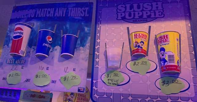 Snack Bar Menu – Waukesha Skateland